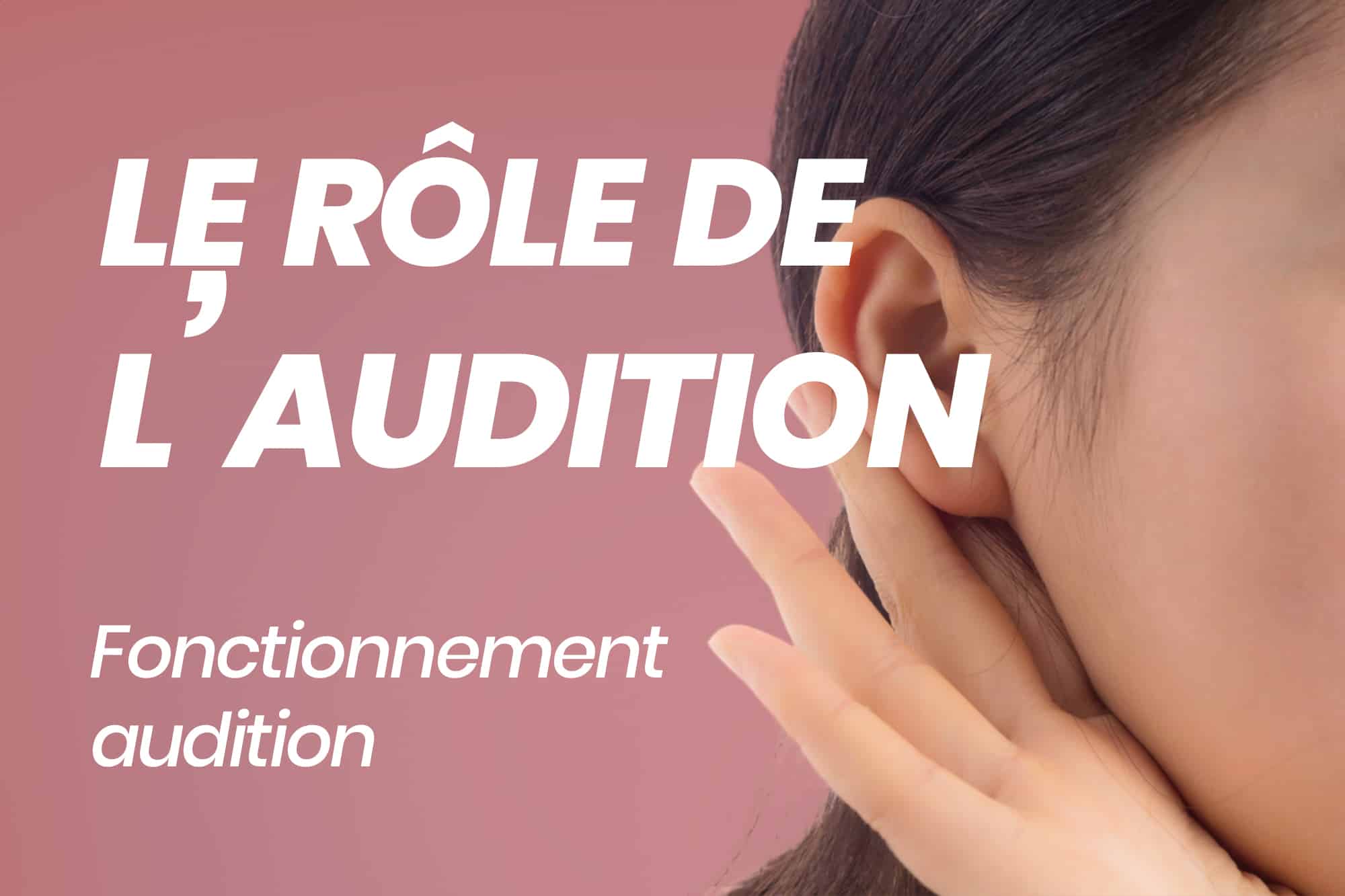 L'audition : son rôle et son importance dans notre quotidien
